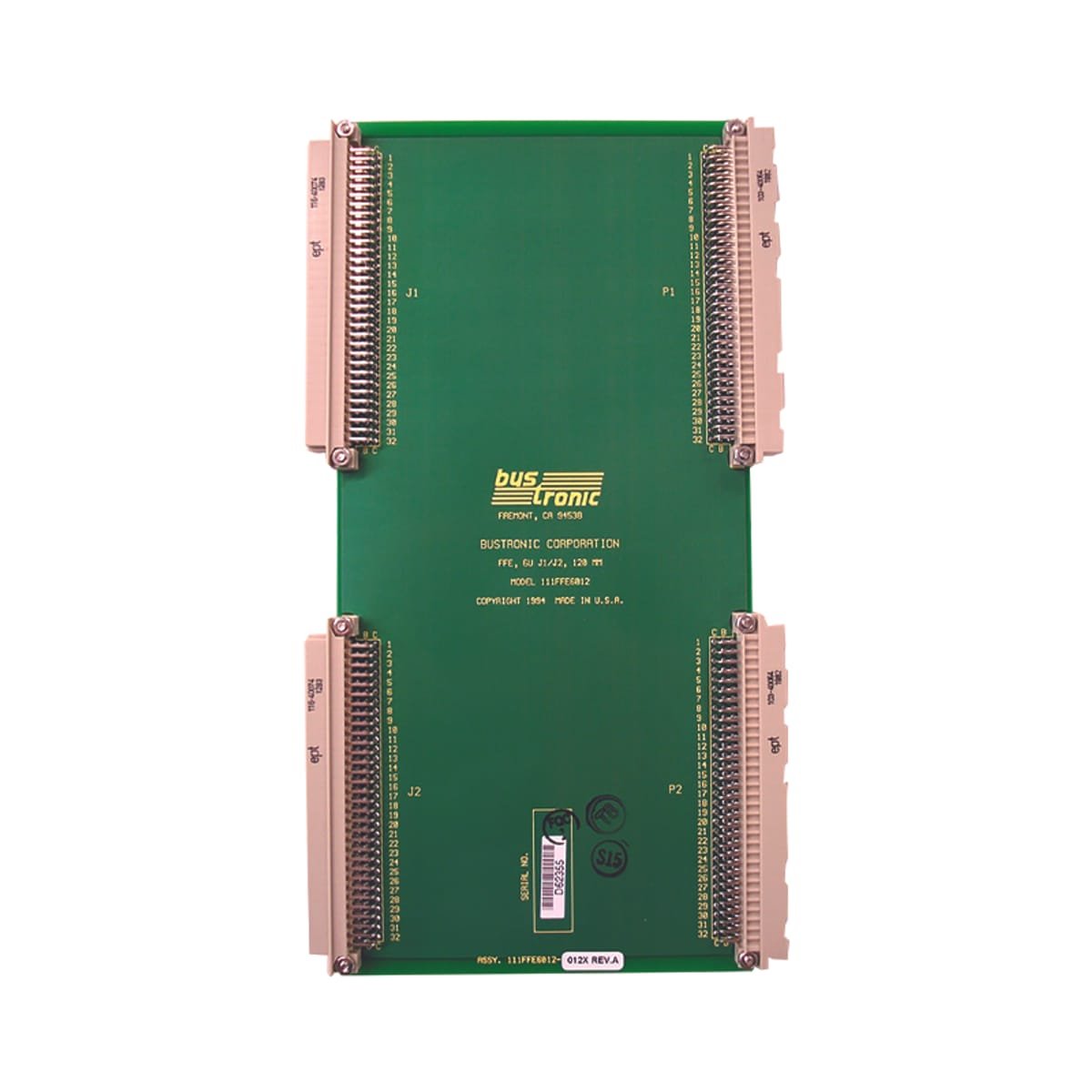 VME Form Factor Extender, 6U, 120mm – Elma Electronic