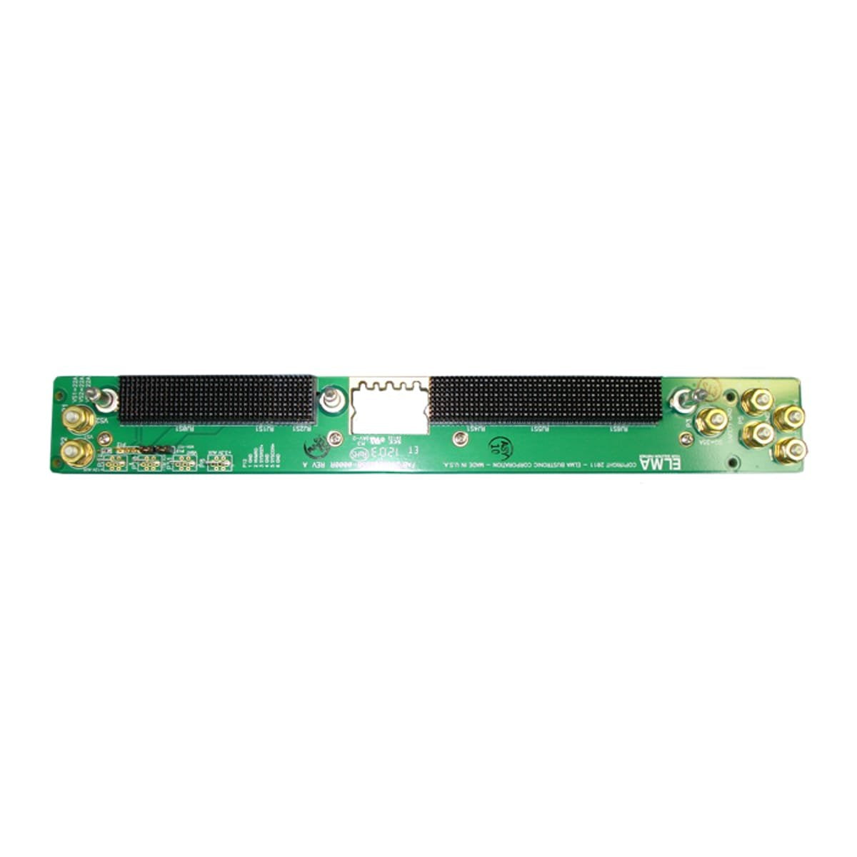 7U VPX 6-Slot Power & Ground with VITA 67 Aperture with 1 RF 8 positio ...