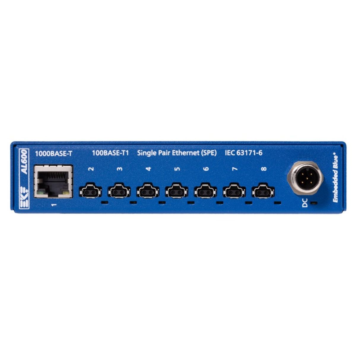 AL600 is a Single Pair Ethernet (SPE) switch designed for rugged indus ...