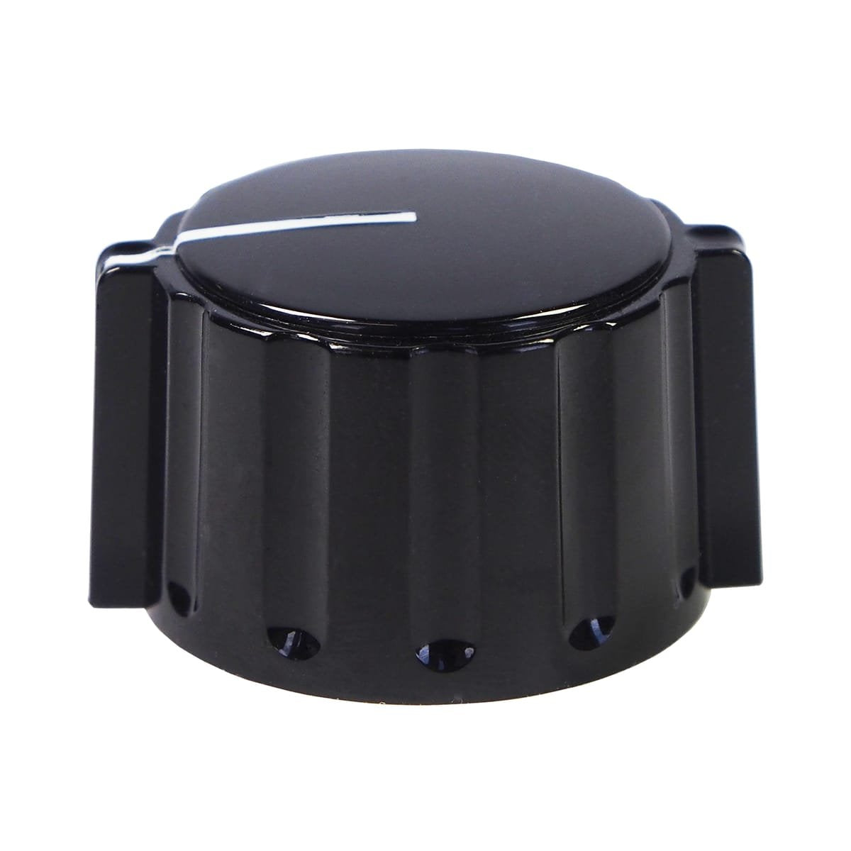 Wing knob | black | with line | matt or glossy | Ø 21 mm – Elma Electronic